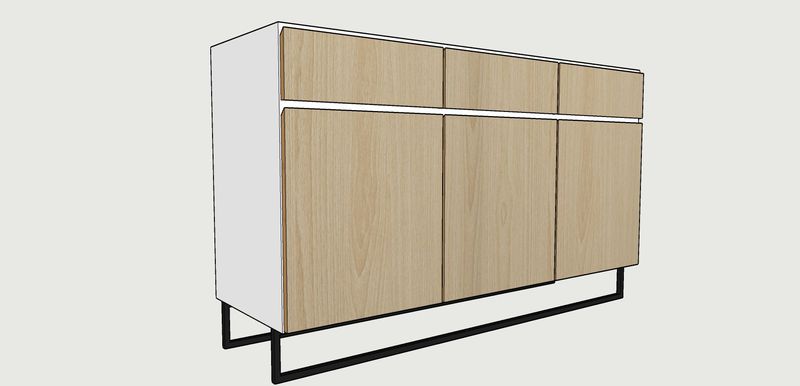 Meja lemari Credenza (MEJA SNACK)