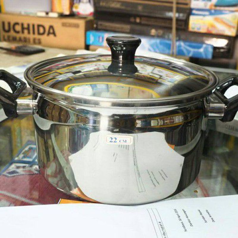 Panci Aluminium Stainless Steel