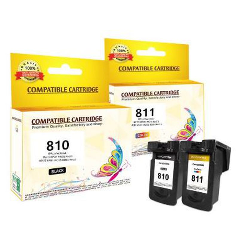 Catridge Printer Canon Hitam & Warna (set) - Original