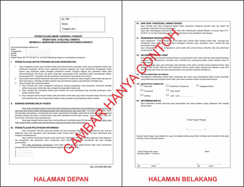 Form Hvs 70grm F4 A4 Bb Bolak Balik