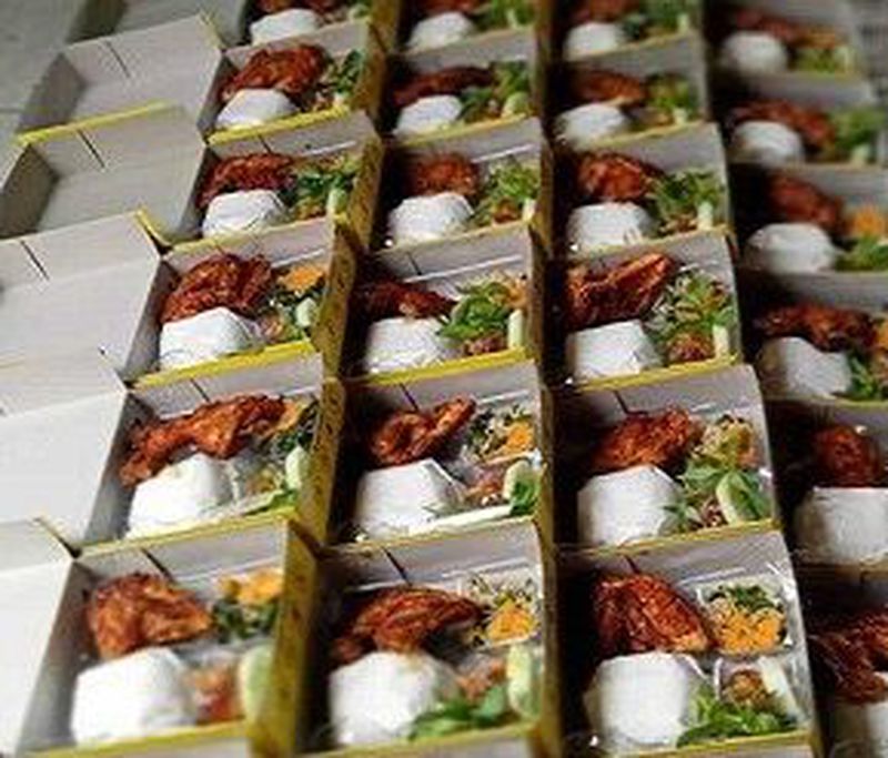JAMUAN NASI BOX / MAKANAN BERAT
