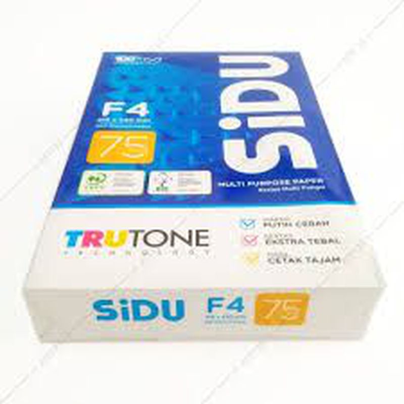 KERTAS HVS SIDU F4 75RAM