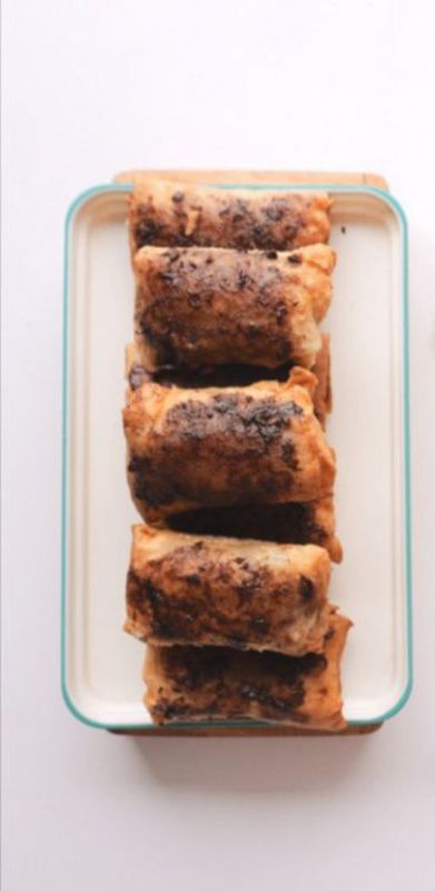 Pisang Coklat Lumer Matang - Milo