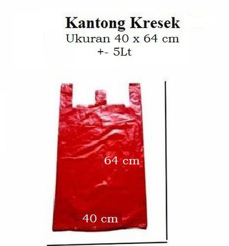 Kantong plastik / Plastik Sampah / Kantong Kresek / Kantong Sampah uk ...