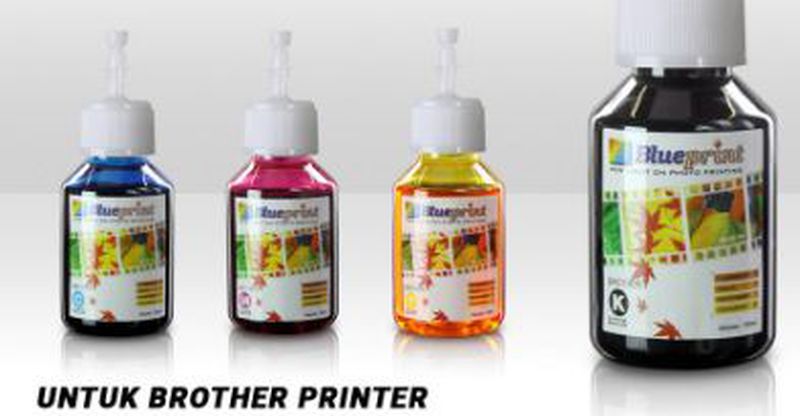 TINTA BLUEPRINT PRINTER BROTHER BIRU