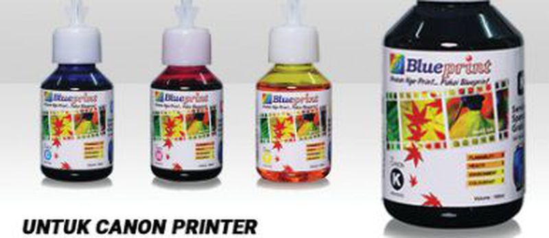 TINTA BLUEPRINT PRINTER CANON BIRU