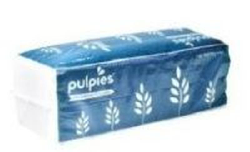 Tissue Hand Towel Pulpies Deep Biru 150's