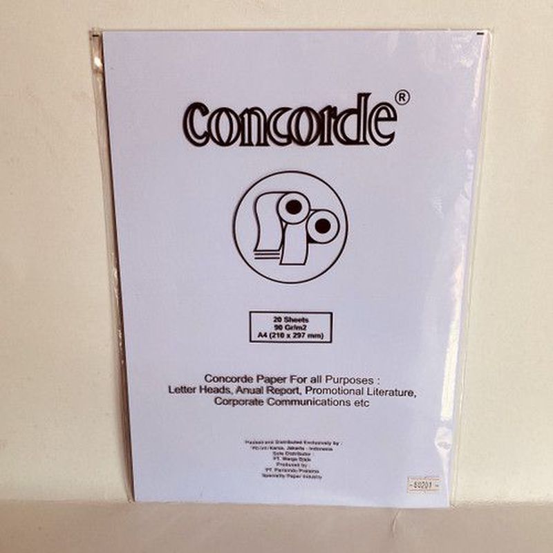 Kertas Concorde A4 90gr warna putih