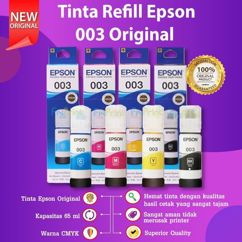 TINTA EPSON 003 - Biru
