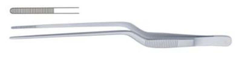 MARWA - JANSEN EAR FORCEP BAYONET SHAPED 14 CM (41-190)