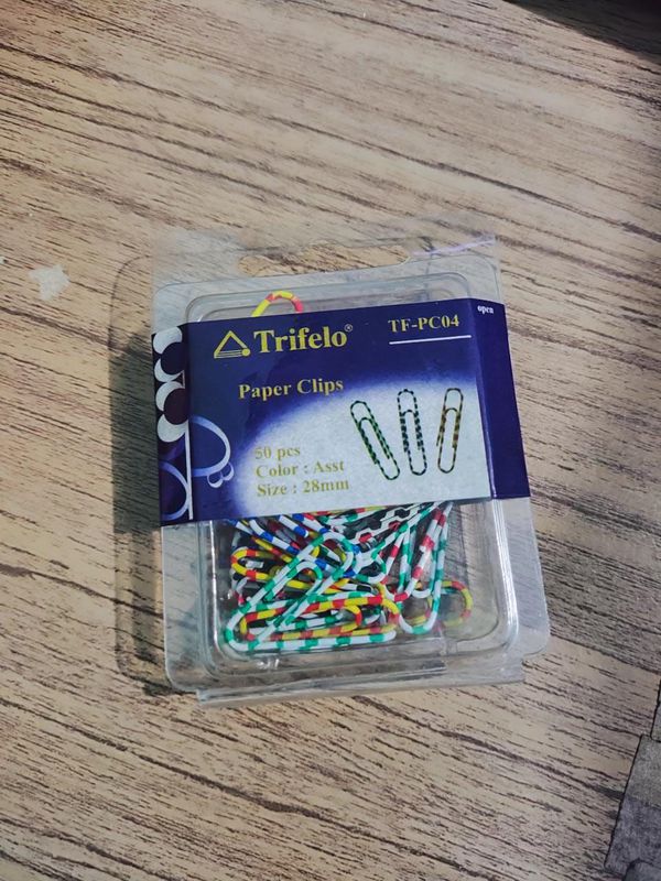 PAPER CLIP TRIFELO TF-PC04 28MM / PACK