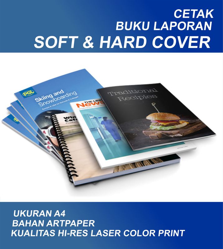 Cetak Buku Laporan FullColor