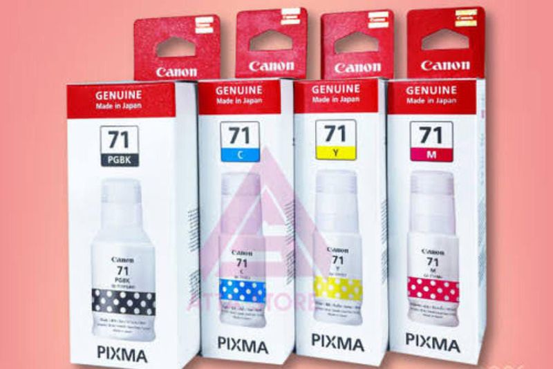 Tinta Printer Canon Hitam dan warna G 1020
