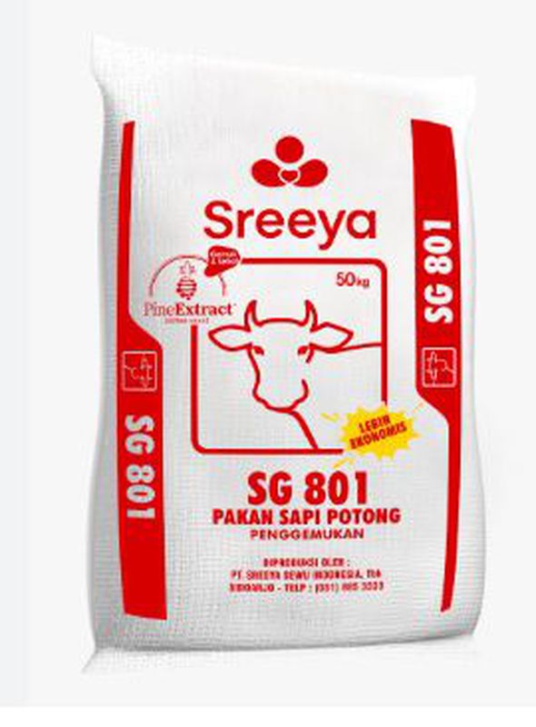 Pakan Sapi Penggemukan Sreeya SPG 801