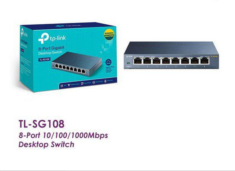 SWITH HUB TP LINK 8 PORT GIGABIT