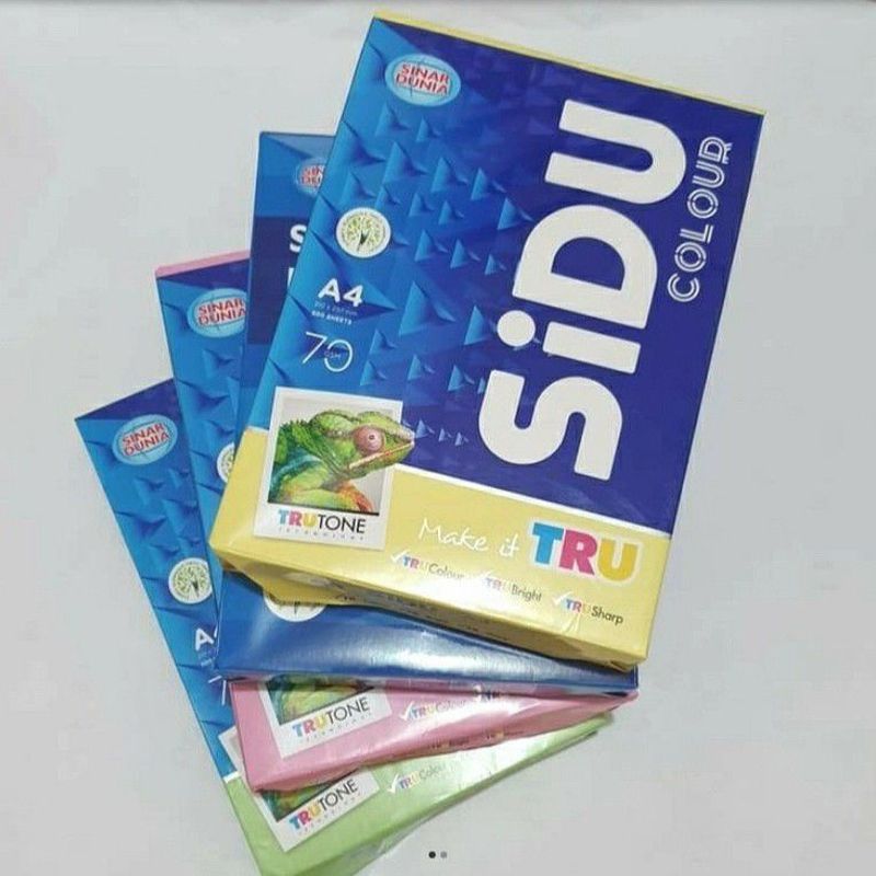 KERTAS HVS WARNA A4 70gr