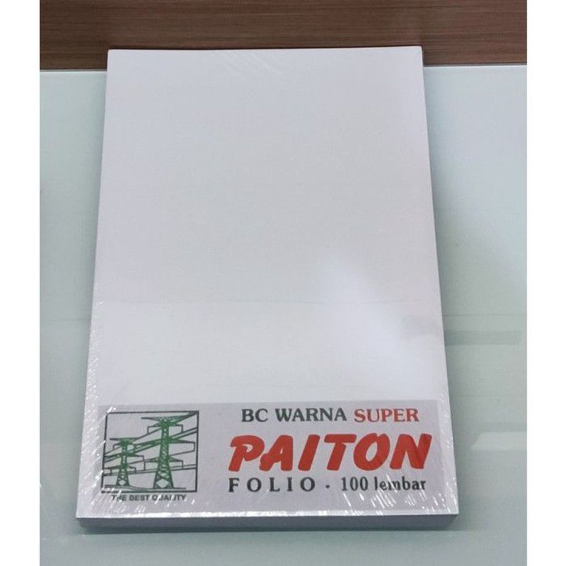 KERTAS BUFFALO PUTIH