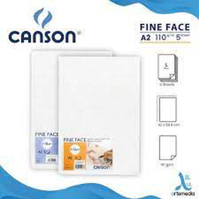 KARTON A2 PUTIH FINE FACE 110 g/m
