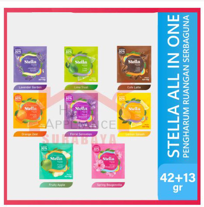Stella Air Freshener ALL IN ONE ( AIO ) Pengharum Ruangan / Mobil 42 ...