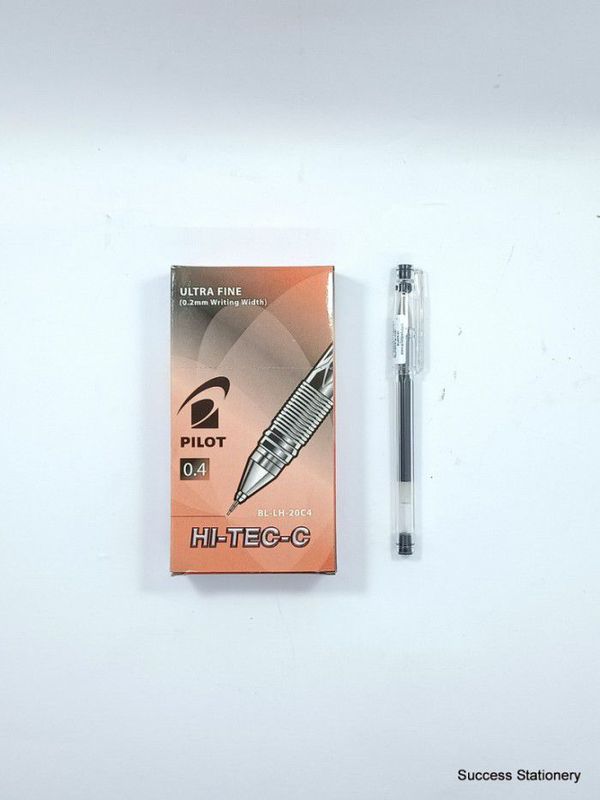 Pulpen Pilot Hi-Tech 0,4 Hitam