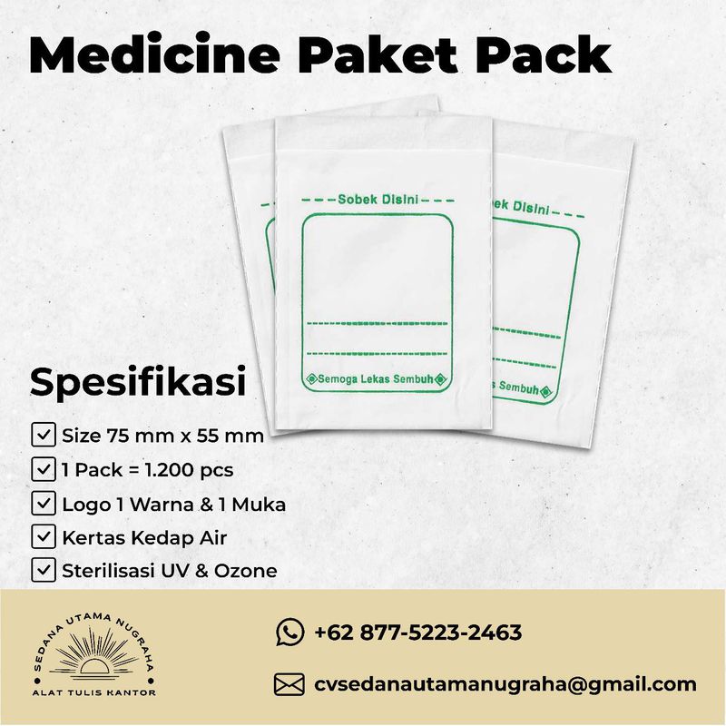 Kertas Puyer (kantong obat puyer)