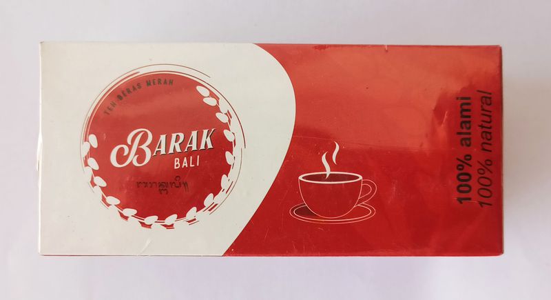 TEH CELUP BERAS MERAH (BARAK BALI)
