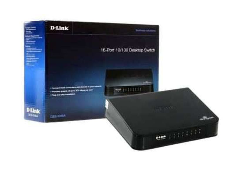 Switch Hub D Link 16 Port