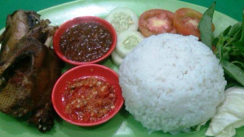 Paket Nasi Box Bebek Goreng Dada/Paha