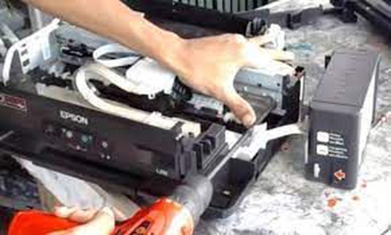Pemeliharaan Printer inkjet Epson (Service body mekanik, sensor, resert ...