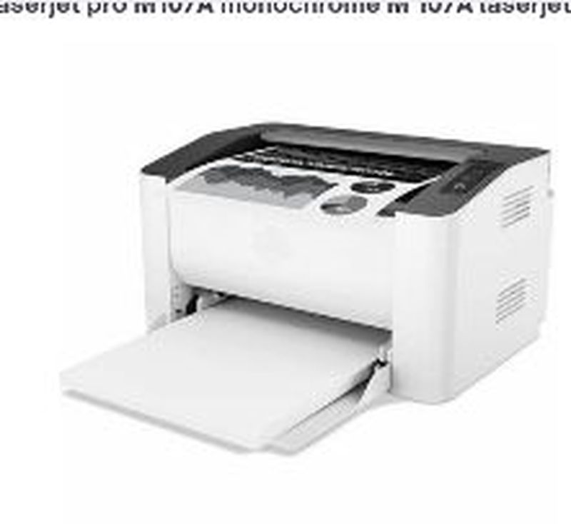 Printer HP laserjet pro M107 monochrome -white