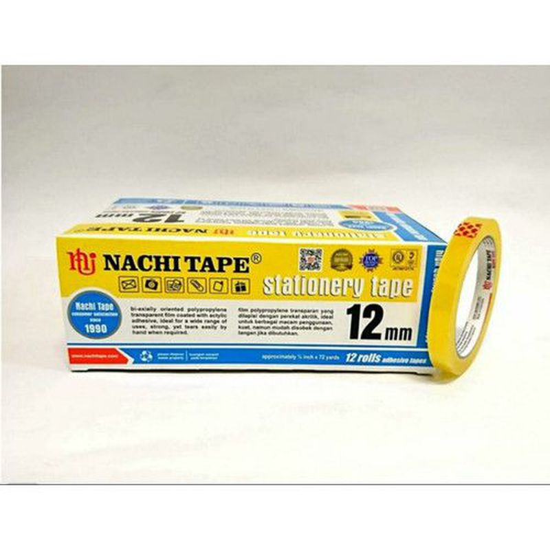 ISOLASI NACHI TAPE 12MM