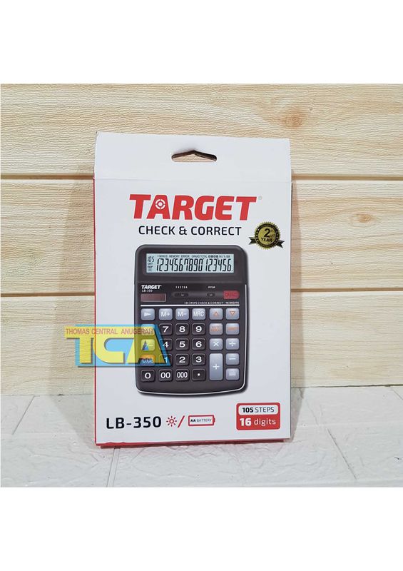 Kalkulator target 16 digit