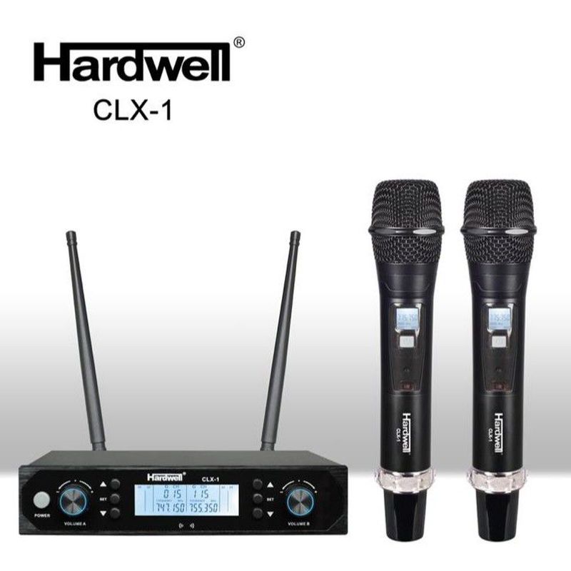 Mic Wireless Hardwell CLX 1 Microphone Multi Channel System