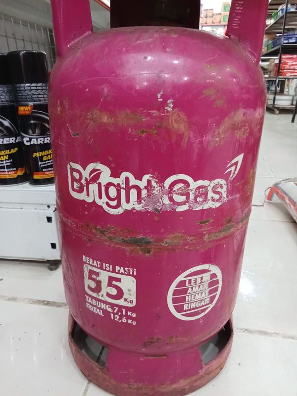gas isi ulang elpiji 5.5 kg non subsidi