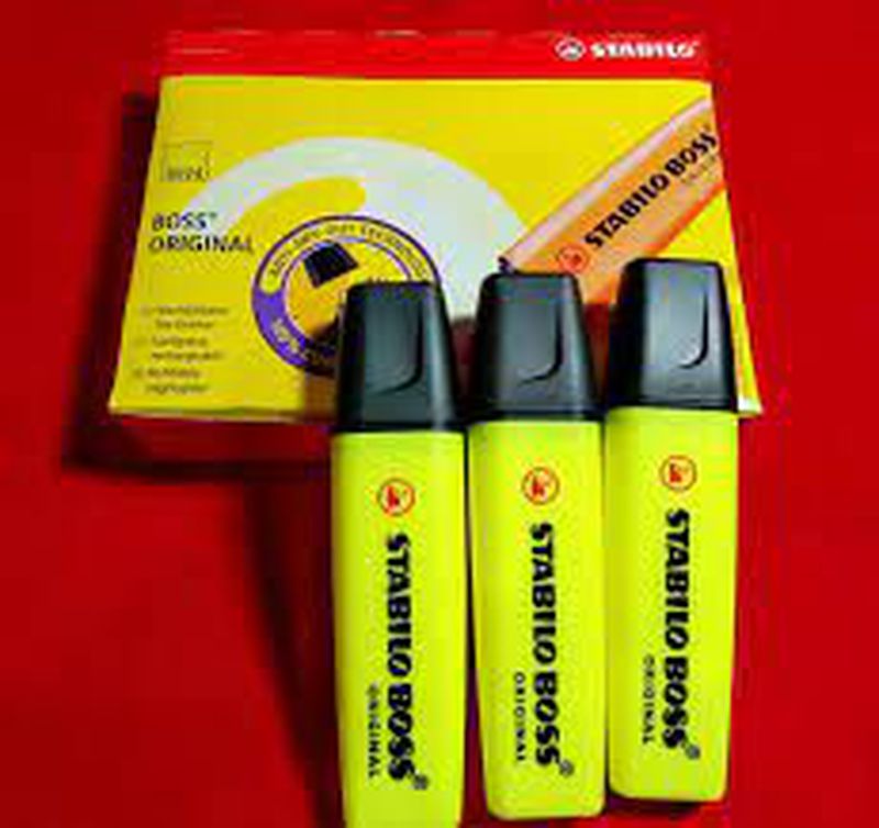 STABILO BOSS (KUNING, PINK)