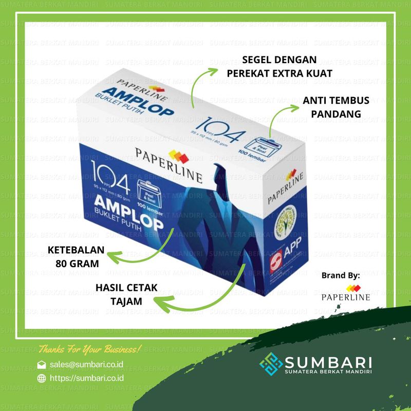 Amplop Paperline 104