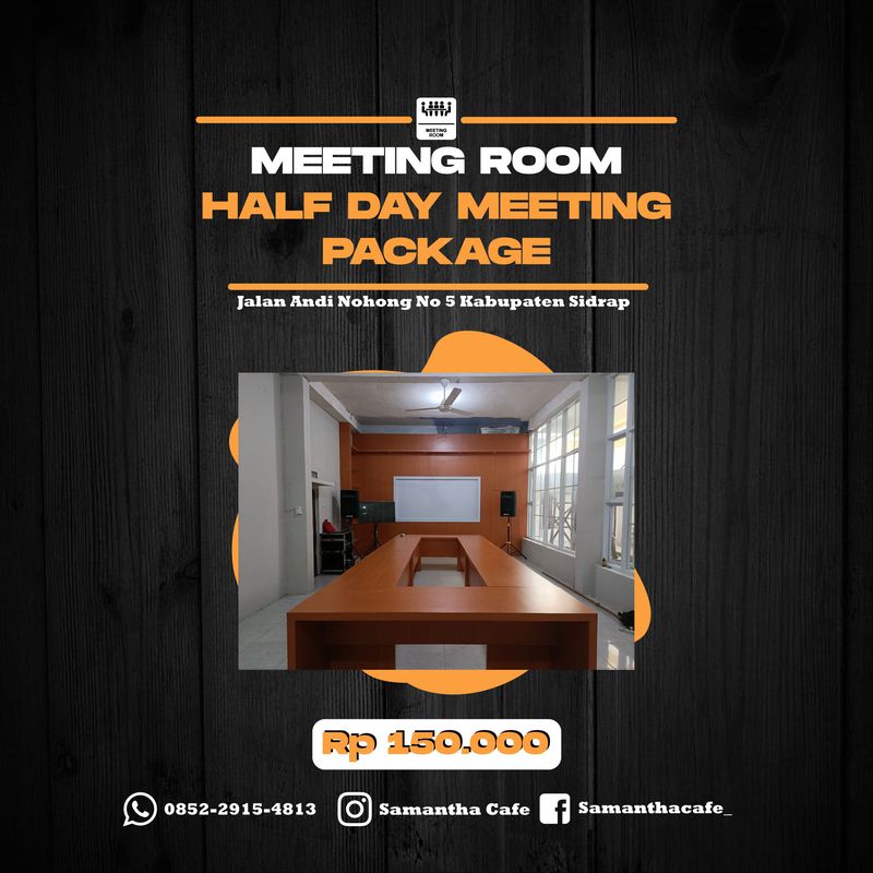 Half Day Meeting Package