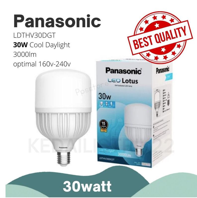 Lampu LED Panasonic 30watt