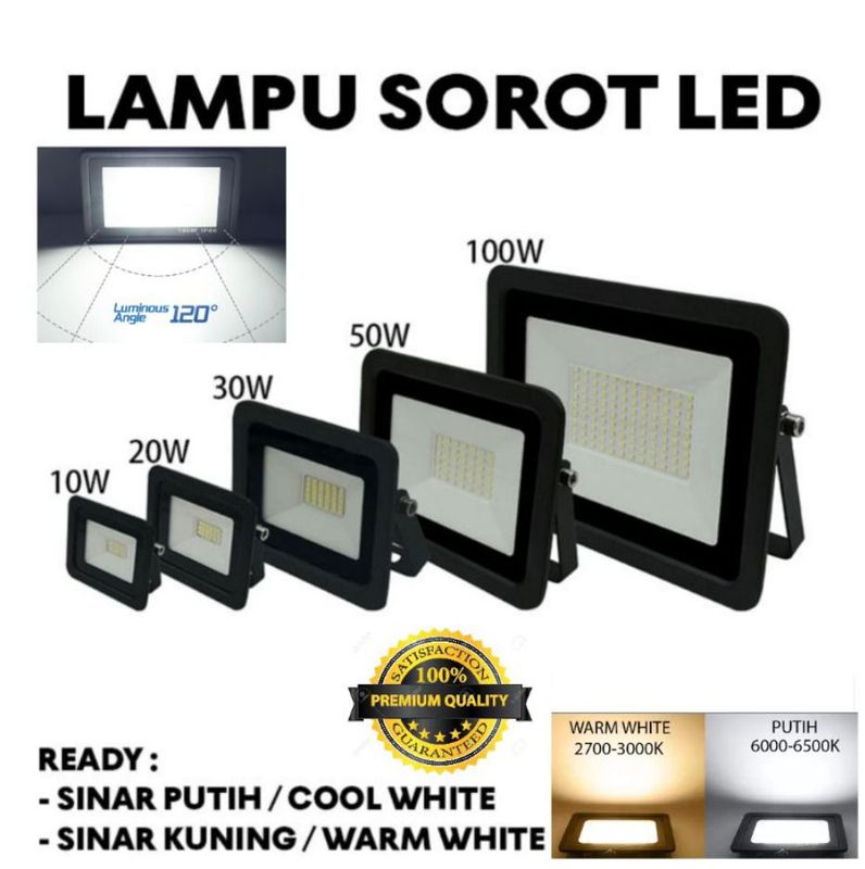 Lampu Sorot LED Kedap Air