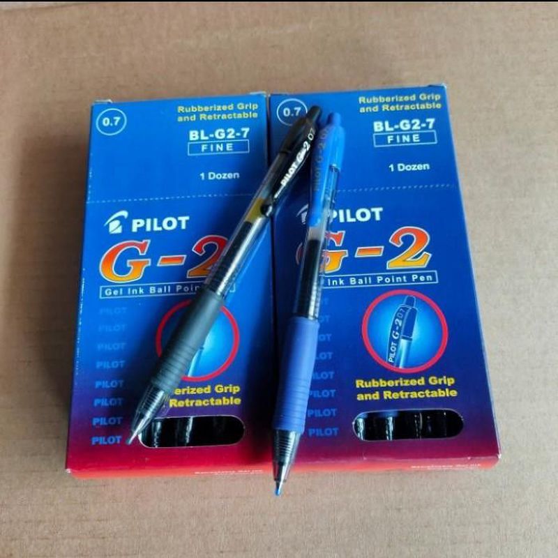 Pulpen Pilot G-2 Biru