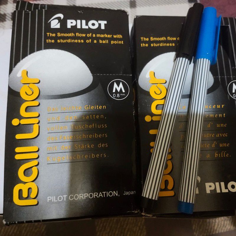 Ballpoint/Pulpen Balliner (1 Kotak isi 12 buah)