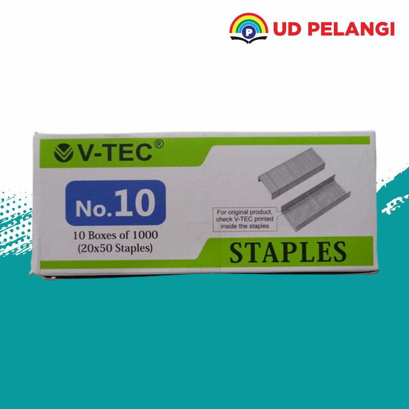 ISI STAPLES V TEC N0,10 ( ISI 10 PCS )