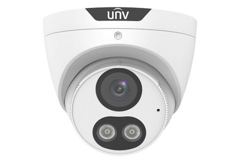 Uniview CCTV IPC3615SE-ADF28KM-WL-I0 -Dome smart IP Camera 5MP, 2.8mm lens, lighthunter, white LED