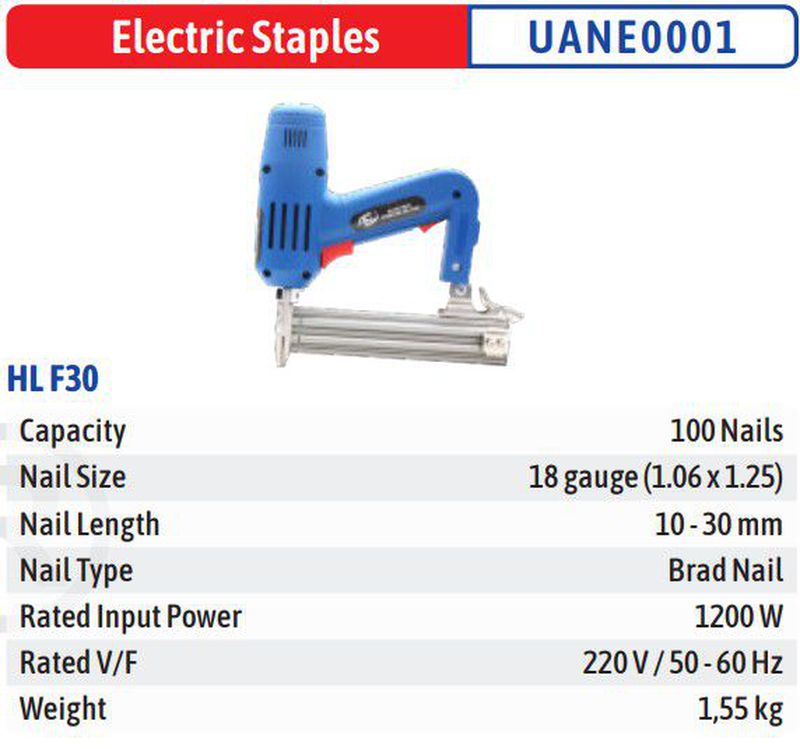 UANE0001 ELECTRIC STAPLES HL F30
