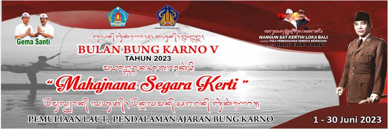 SPANDUK BULAN BUNG KARNO V