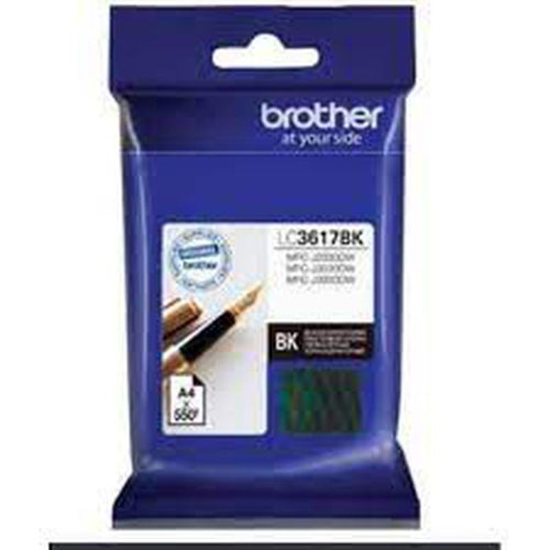Tinta Brother LC3617BK (Warna Hitam)