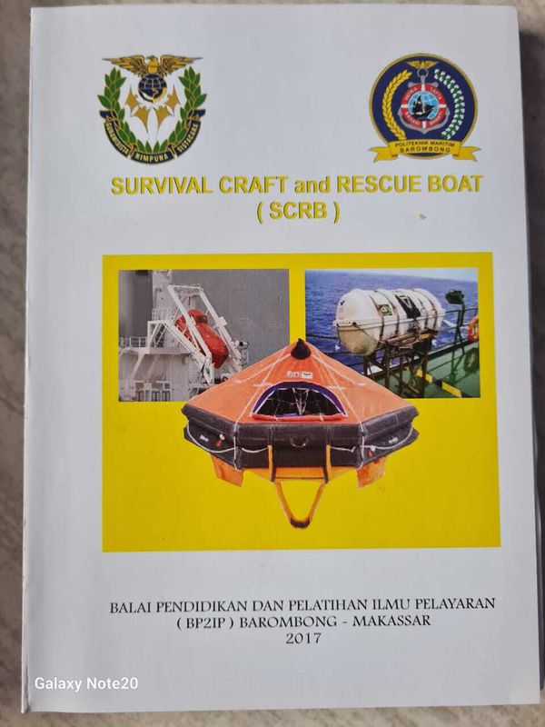 Buku SCRB-Survival Craft and Rescue Boat (DKP)
