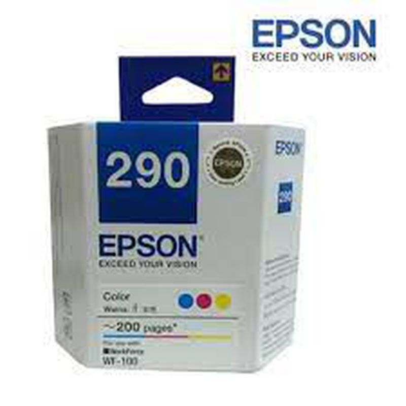 EPSON 290 Color Tinta Cartridge 290C Original T290 for WF100