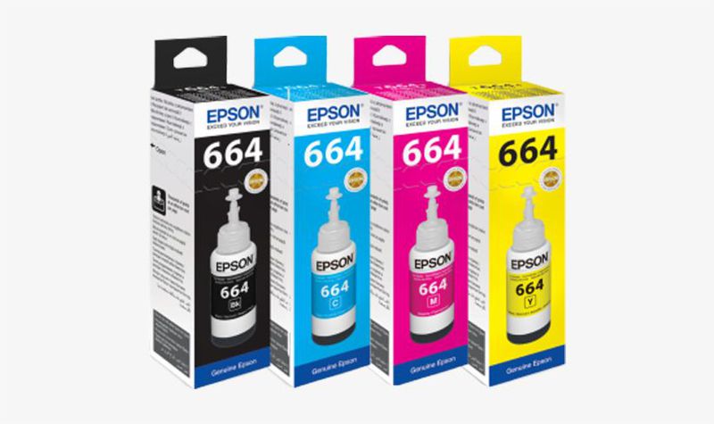 Tinta Printer Epson T 664 - Magenta