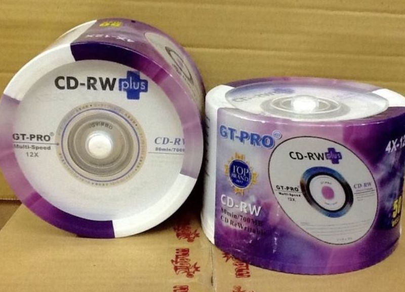CD-RW Plus GT Pro 12x Isi 50pcs